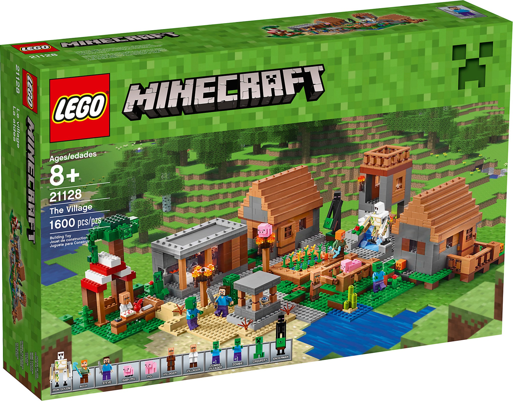 LEGO Minecraft 21128 Il Villaggio Mattonito LEGO Minecraft 21128 Il Villaggio Mattonito